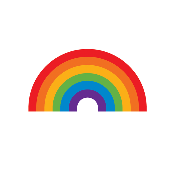 Rainbow Tattoo Pair – Birdie's